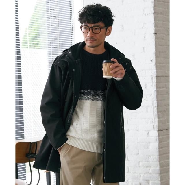 イッカ（ikka）/【撥水】sorona(R) 3WAYロングコート