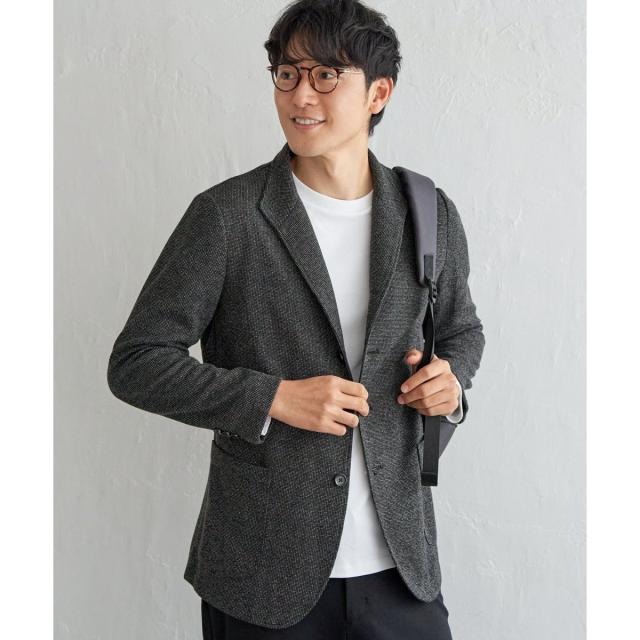 イッカ（ikka）/【イージーケア】GOKU楽ワークワッフルスタンドジャケット