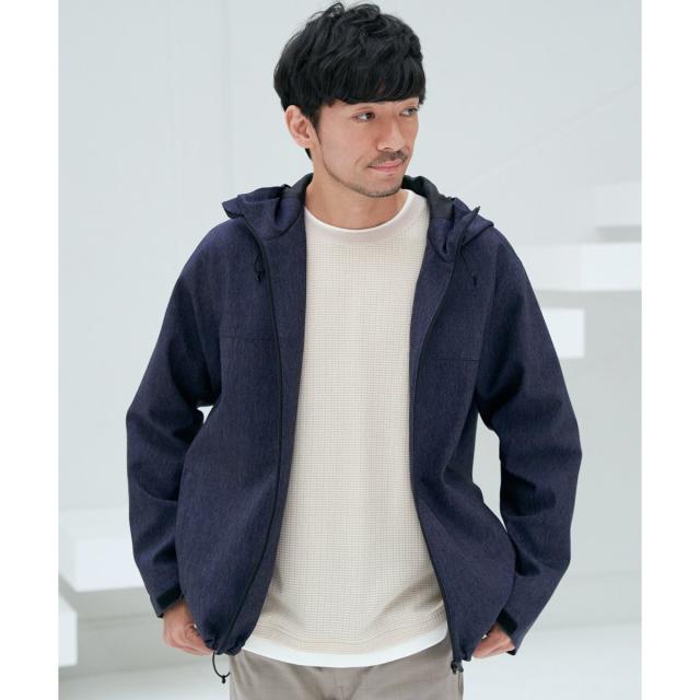 イッカ（ikka）/撥水メランジマウンテンパーカー