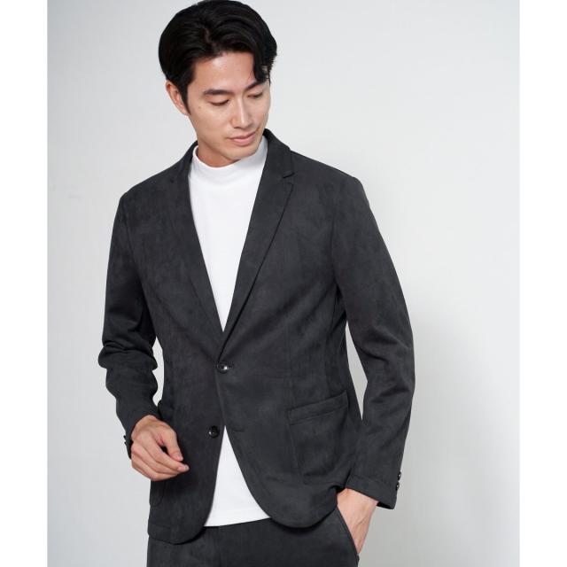 イッカ（ikka）/【セットアップ対応】GOKU楽ワークスエードライクジャケット