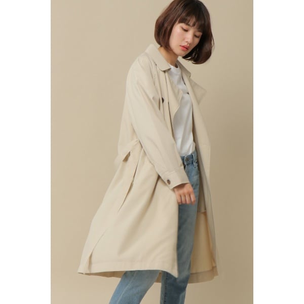 イッカ（ikka）/袖ボリュームトレンチコート