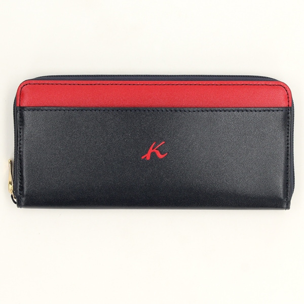 キタムラK2（Kitamura K2）/牛革ラウンド型長財布