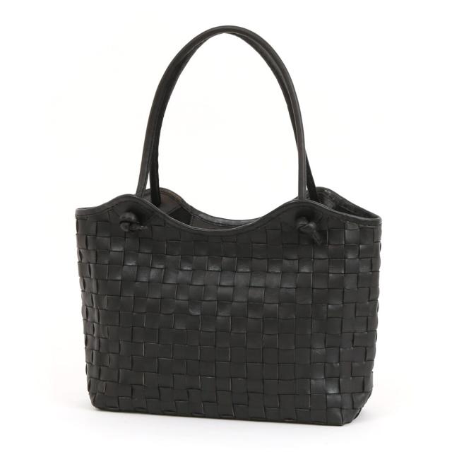 カシュネ（cache nez）/【訳あり商品】 牛革レザーメッシュトートL