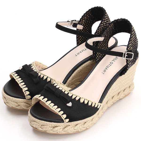 ジル スチュアート（JILL STUART）/リボンモチーフジュートサンダル