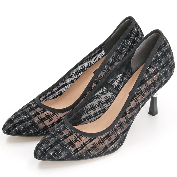 ジル スチュアート（JILL STUART）/ポインテッドトゥチュールパンプス