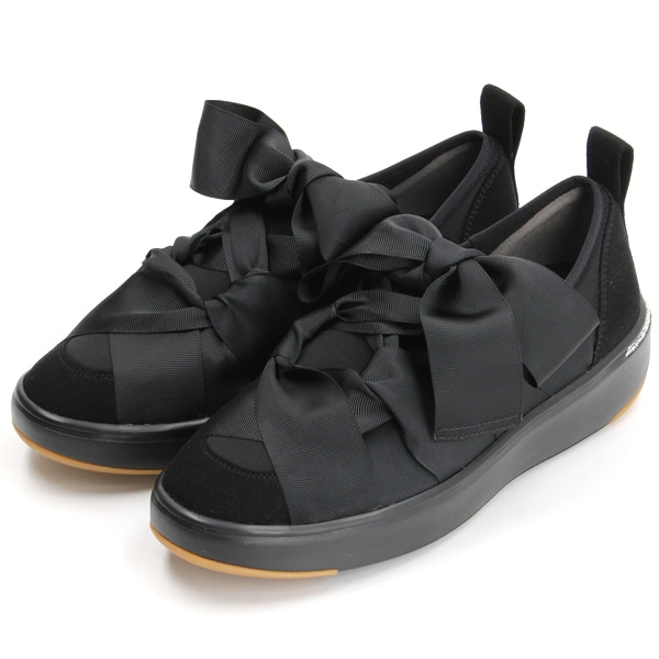 ジル スチュアート（JILL STUART）/リボンモチーフストレッチスリッポンスニーカー