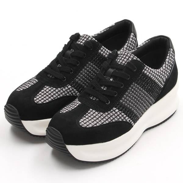 ジル スチュアート（JILL STUART）/厚底レースアップニットスニーカー