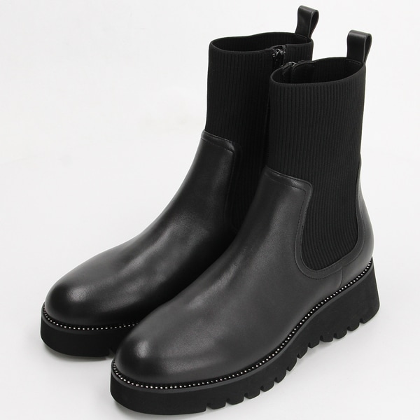 ジル スチュアート（JILL STUART）/厚底ソックスブーツ