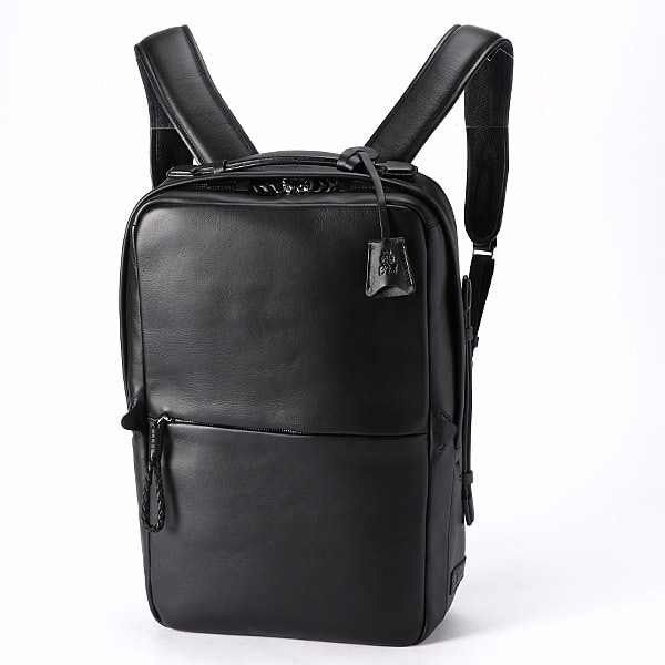 ピー・アイ・ディー（PID）/ＰＩＤ　撥水レザー　スクエアリュック