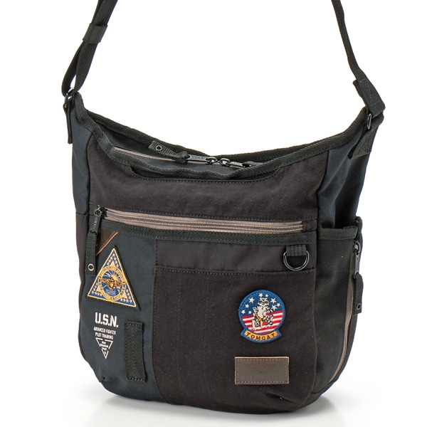 アヴィレックス（AVIREX）/【AVIREX】ビンテージ風ショルダーバック