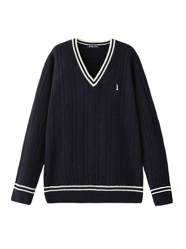 イーストボーイ（EAST BOY）/Venus ラムウールプルオーバー〈ライン入〉【スクール】【学生】【通学】【学校】の通販はau PAY マーケット - Brand Square by ...
