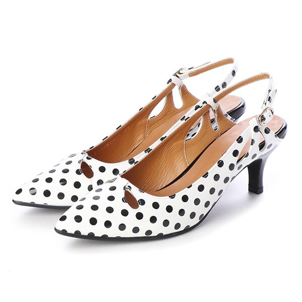 マドラス（madras）/バックベルトパンプス