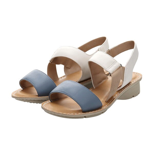 モデロ（MODELLO）/定番モールドソールで歩きやすく♪太めステッチがポイント♪カジュアルサンダル