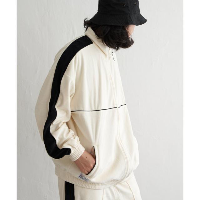 ヴァンスエクスチェンジ（VENCE EXCHANGE）/VISION STREET WEAR ヴィジョンストリートウェア ベロアトラックジャケット