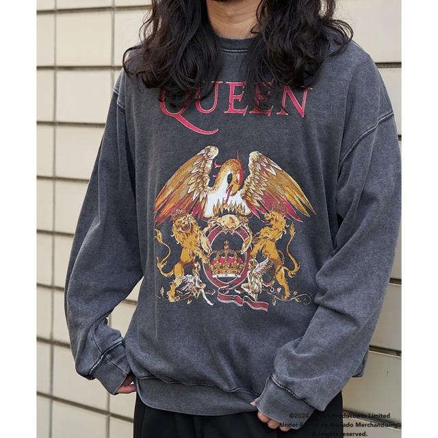 ヴァンスエクスチェンジ（VENCE EXCHANGE）/Queen クイーン ロゴスウェット