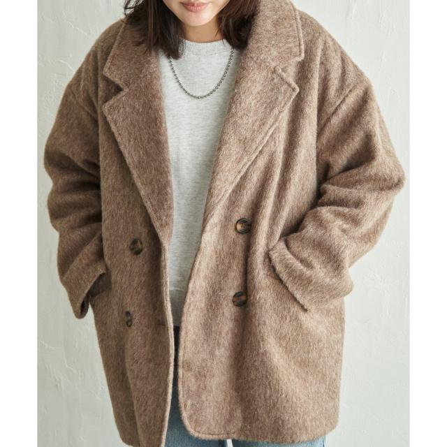 ヴァンスエクスチェンジ（VENCE EXCHANGE）/シャギーテーラージャケット