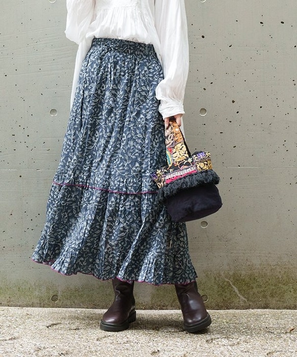 アズノゥアズドゥバズ（as know as de base）/ボタニカルフリフリＳＫ