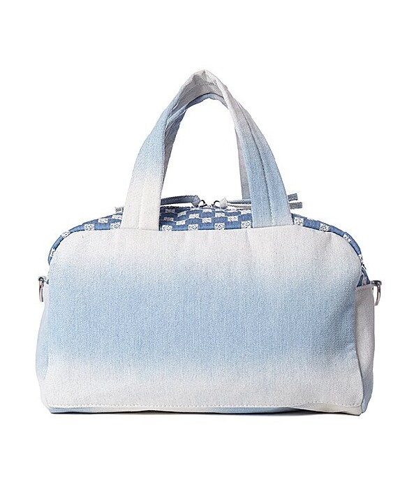 アズノゥアズドゥバズ（as know as de base）/デニムパッチ横長ボストン