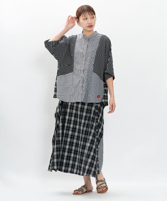 アズノゥアズドゥバズ（as know as de base）/線の集まり前開きPOの