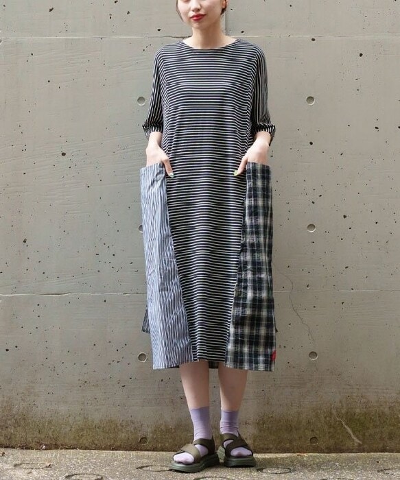 アズノゥアズドゥバズ（as know as de base）/線の集まりワンピースの