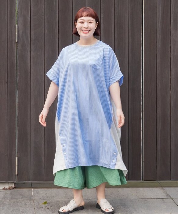 アズノゥアズオオラカ/【大きいサイズ】着心地ドッキンストラＯＰ アズノゥアズオオラカ/【大きいサイズ】着心地ドッキンストラOPの