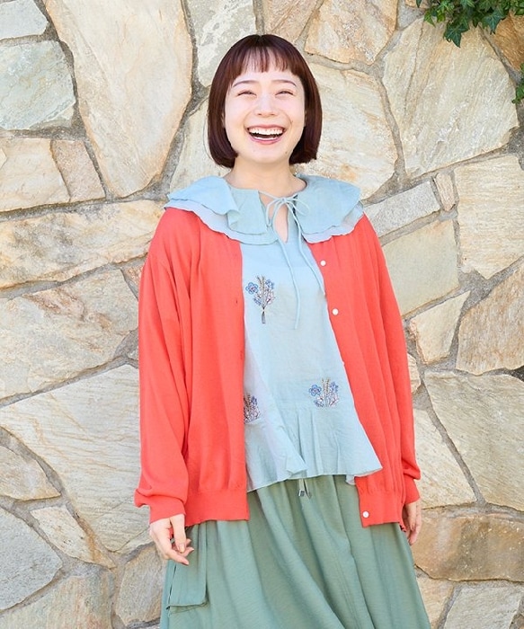 アズノゥアズオオラカ（AS KNOW AS olaca）/【大きいサイズ】洗えてサラっとクルーＣＤ