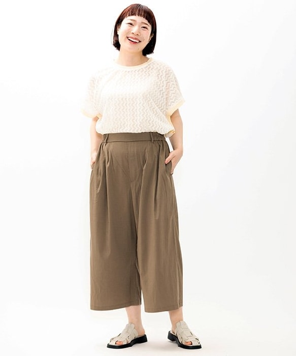 アズノゥアズオオラカ（AS KNOW AS olaca）/【大きいサイズ】冷感ストレスレスワイド