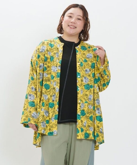 アズノゥアズオオラカ（AS KNOW AS olaca）/【大きいサイズ】鳥と花と果物パーティＢＬ