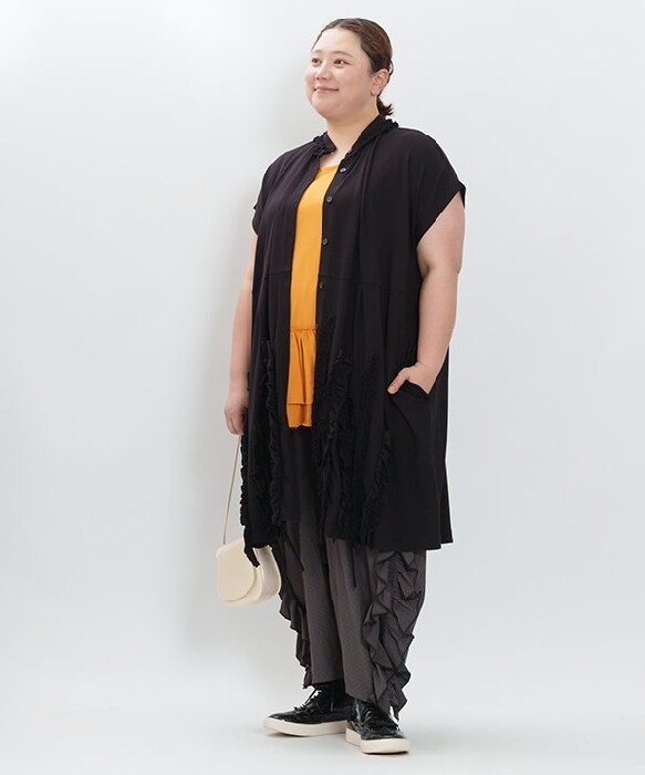 アズノゥアズオオラカ（AS KNOW AS olaca）/【大きいサイズ】フリル