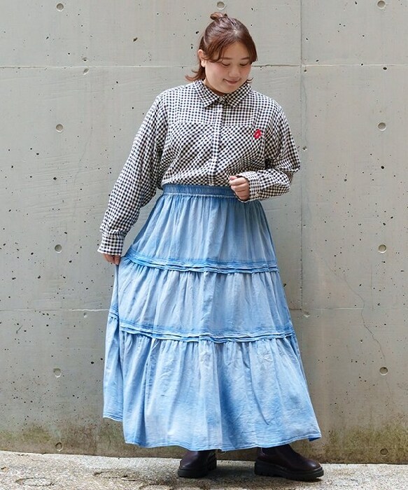 アズノゥアズオオラカ（AS KNOW AS olaca）/【大きいサイズ】ウスデニギャＳＫ