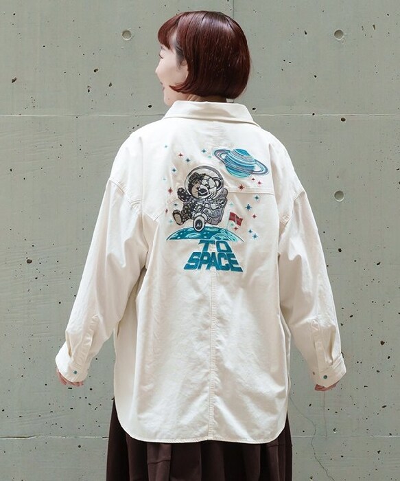 アズノゥアズオオラカ（AS KNOW AS olaca）/【大きいサイズ】宇宙ベアロイドデニムＳＨ