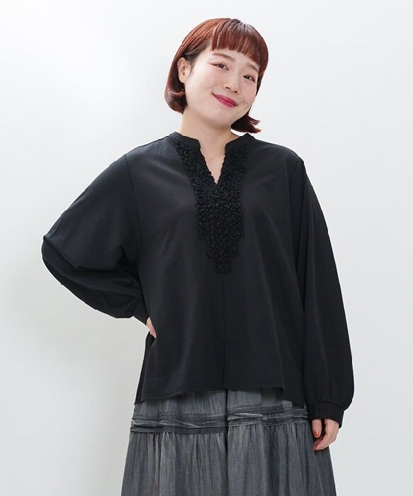 アズノゥアズオオラカ（AS KNOW AS olaca）/【大きいサイズ】フハクっぽカットフリＰＯ アズノゥアズオオラカ（AS KNOW AS olaca）/【大きいサイズ】フハクっ