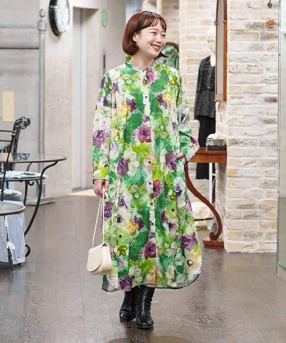 アズノゥアズオオラカ（AS KNOW AS olaca）/【大きいサイズ】ドリーミングフラワーＯＰ