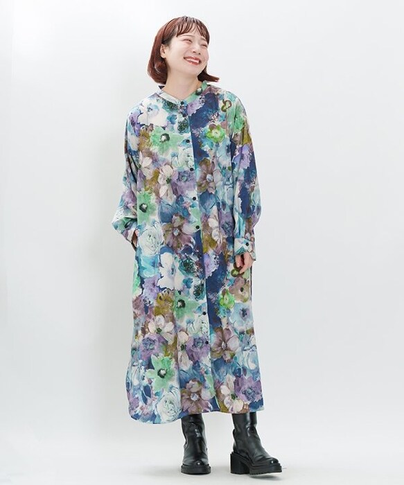 アズノゥアズオオラカ（AS KNOW AS olaca）/【大きいサイズ】ドリーミングフラワーＯＰ アズノゥアズオオラカ（AS KNOW AS olaca）/【大きいサイズ