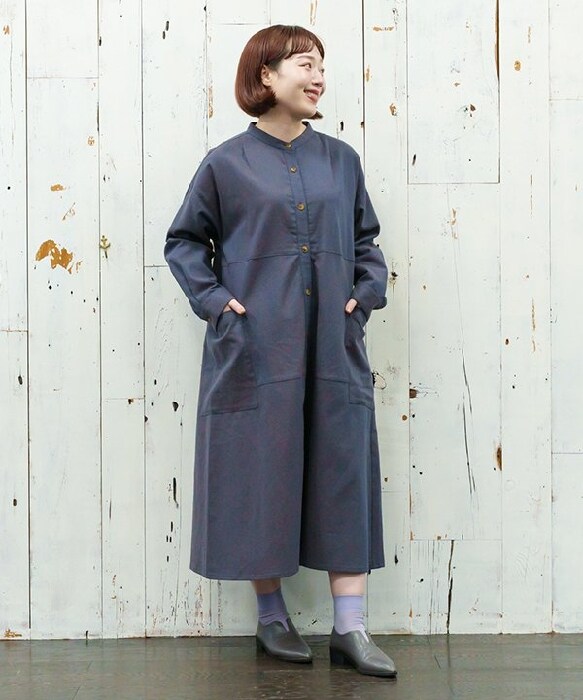 アズノゥアズオオラカ（AS KNOW AS olaca）/【大きいサイズ】パネパネ切替コートＯＰ