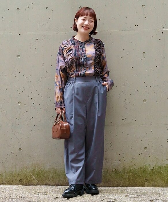 アズノゥアズオオラカ（AS KNOW AS olaca）/【大きいサイズ】立体的なラインが綺麗ＰＴ