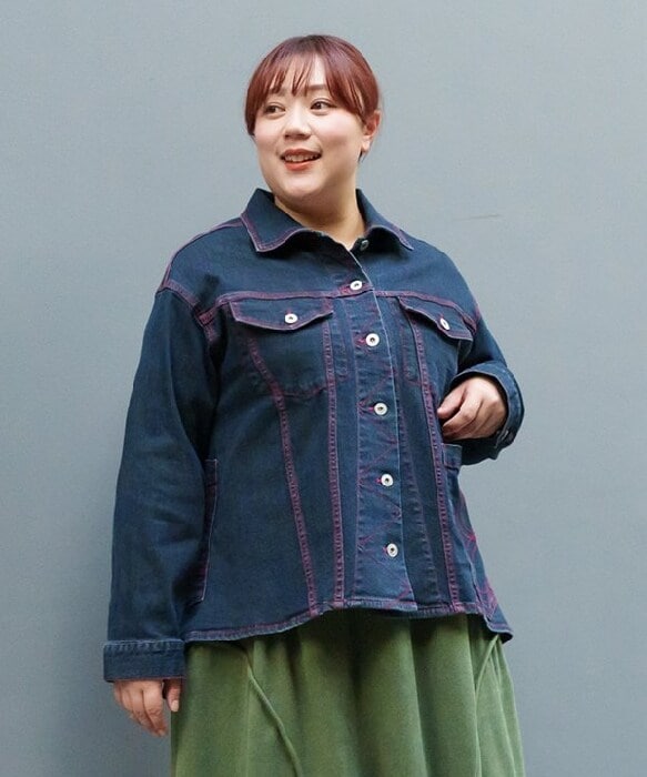 アズノゥアズオオラカ（AS KNOW AS olaca）/【大きいサイズ】スエヒロガリのＧジャン