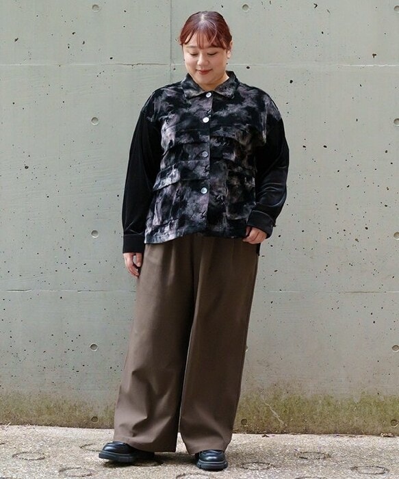 アズノゥアズオオラカ（AS KNOW AS olaca）/【大きいサイズ】ストレスレスなワイドＬ