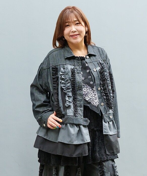 アズノゥアズオオラカ（AS KNOW AS olaca）/【大きいサイズ】ホイップデニム変身ＪＫ