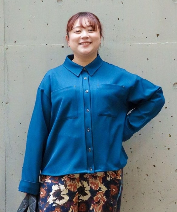 アズノゥアズオオラカ（AS KNOW AS olaca）/【大きいサイズ】ウーリッシュドロストＳＨ