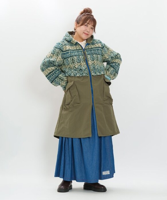 アズノゥアズオオラカ（AS KNOW AS olaca）/【大きいサイズ】トライバルボアＣＯ