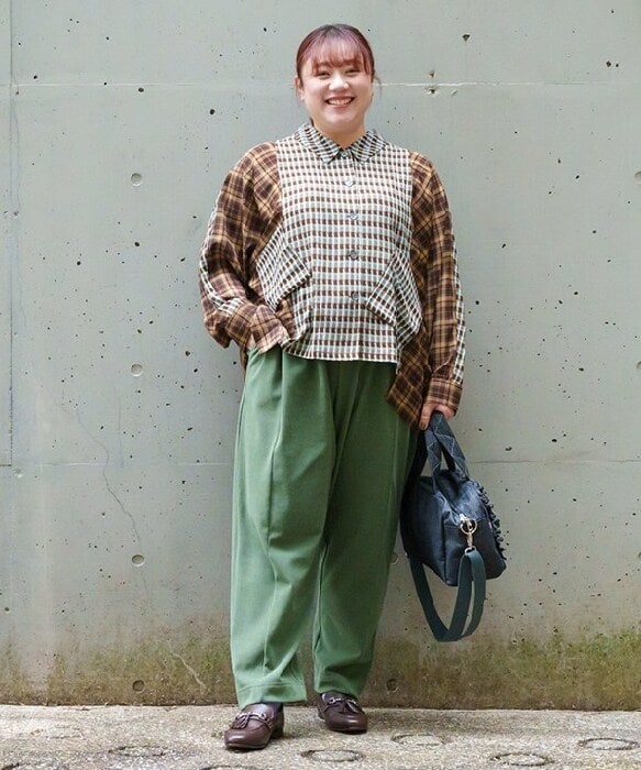 アズノゥアズオオラカ（AS KNOW AS olaca）/【大きいサイズ】エアリーウォームテーパー