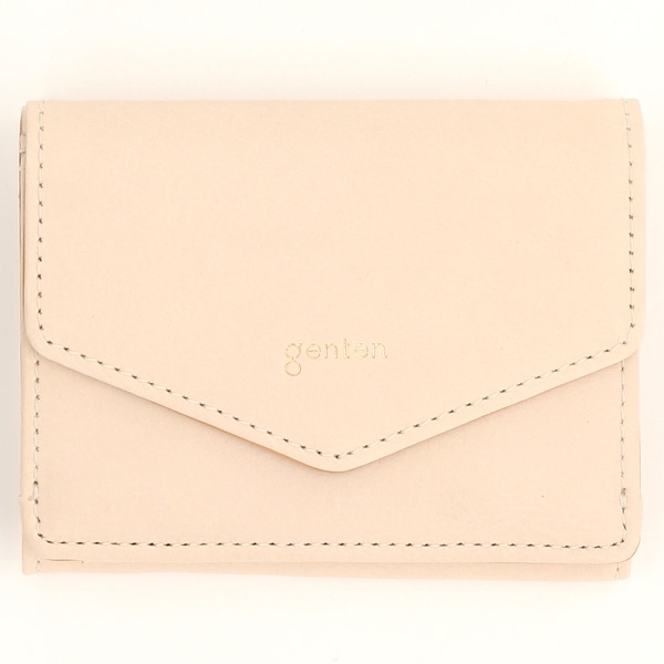 ゲンテン（genten）/ピア 三つ折り財布