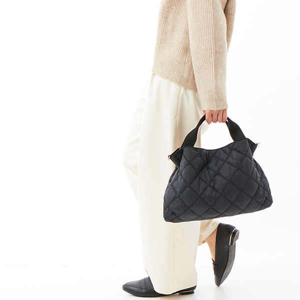 ル カモフラージュ トライブ（le camouflage tribe）/【キルティング】2WAYトートバッグ