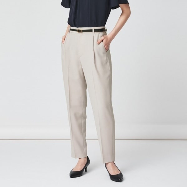 アンタイトル（UNTITLED）/【通勤スーツ入卒セレモニー】ライトウェイト テーパードパンツ