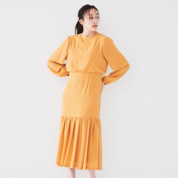 アンタイトル（UNTITLED）/【フォーマルシーズンレス】ジョーゼット ティアードドレス