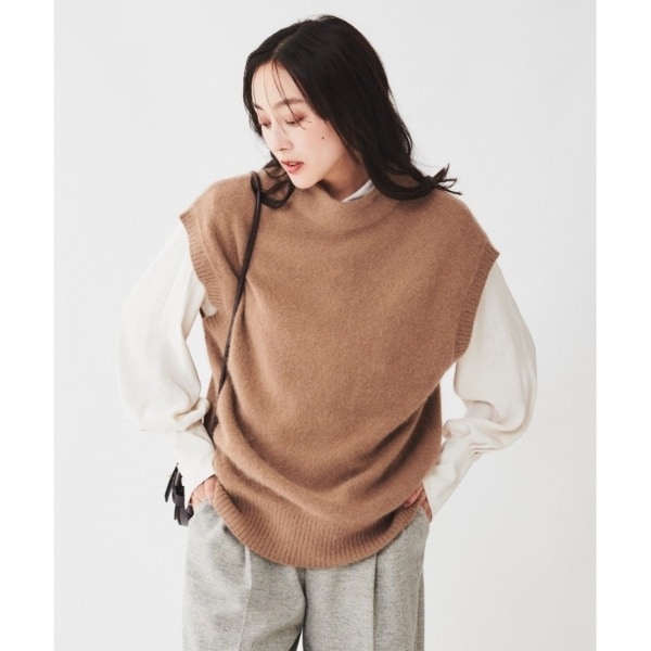 アンタイトル（UNTITLED）/ウールフォックス ベストニット