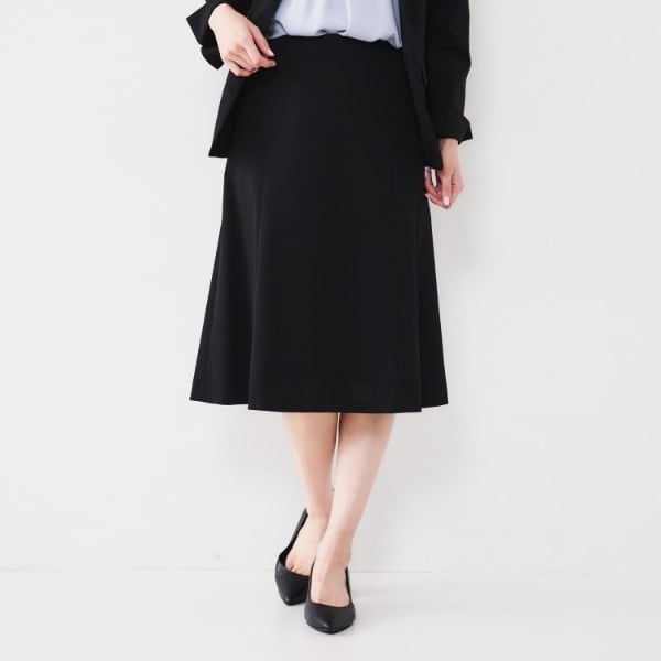 アンタイトル（UNTITLED）/【通勤スーツ】コットン混ジャージ マーメイドスカート