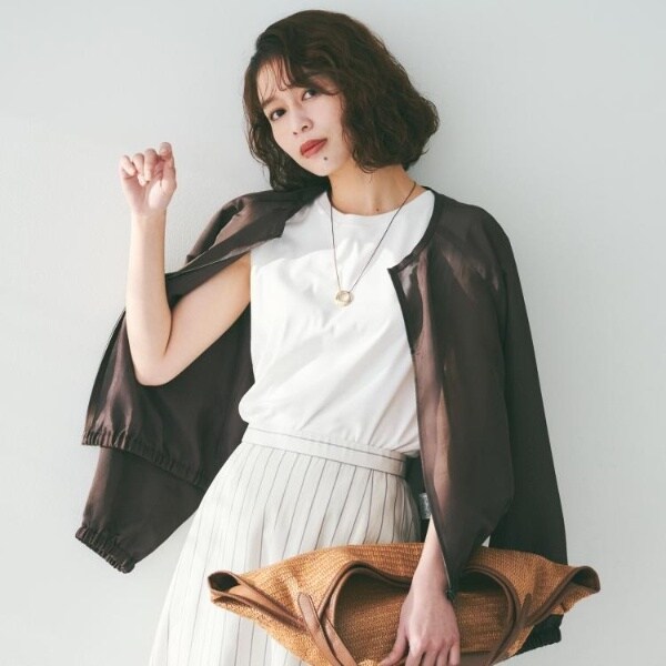 アンタイトル（UNTITLED）/【トレンド洗える軽い】シアーブルゾン