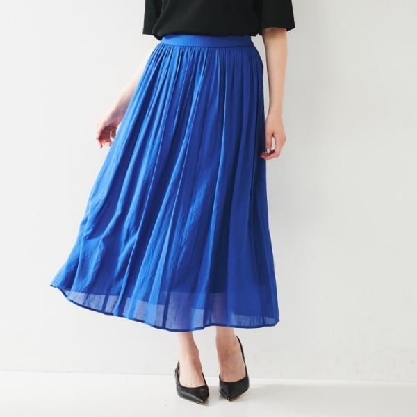 アンタイトル（UNTITLED）/シアーギャザースカート